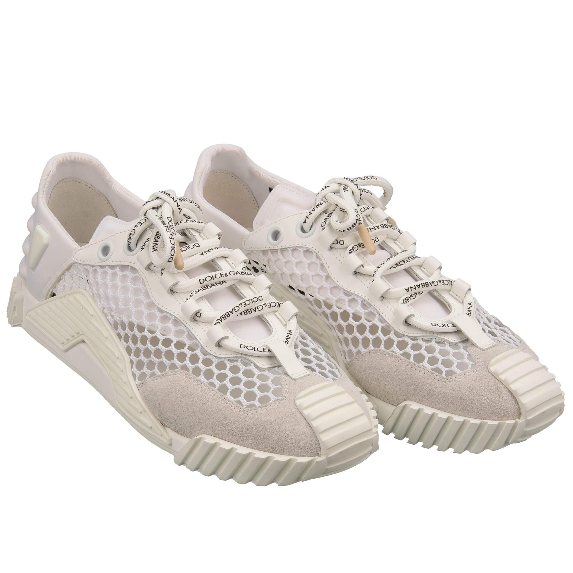 DG Logo Netz Damen Sneaker Schuhe NS1 Weiß | EUR 38