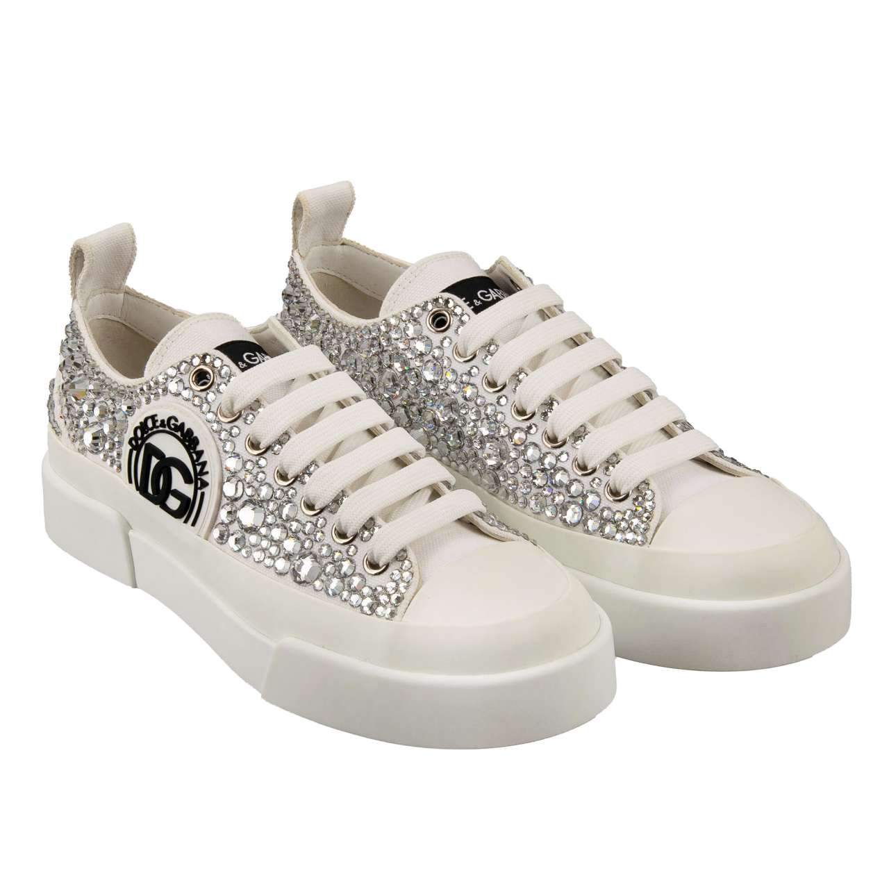 Crystal DG Logo Sneaker PORTOFINO White | EUR 36 | 13851